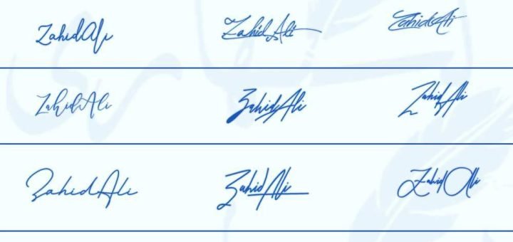 Z name signature Archives - Signature png